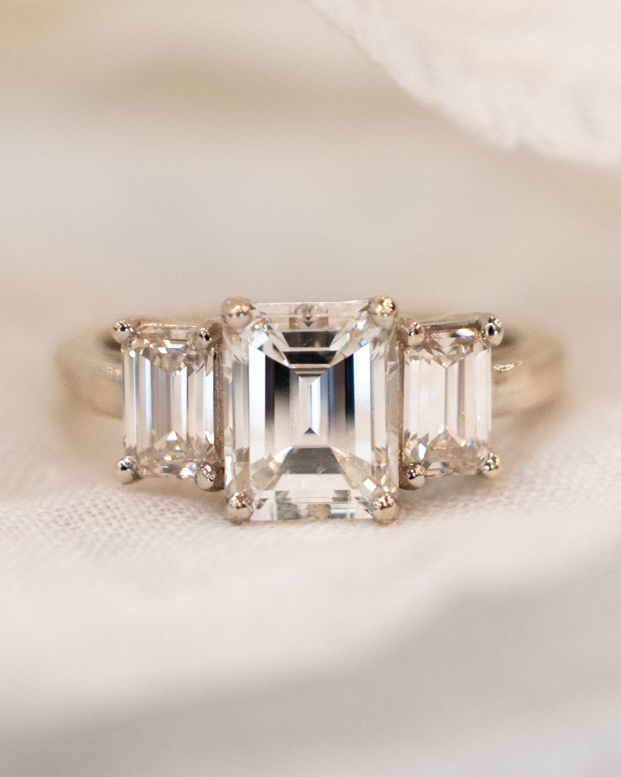 Three Stone Engagement Rings – Filigree Jewelers
