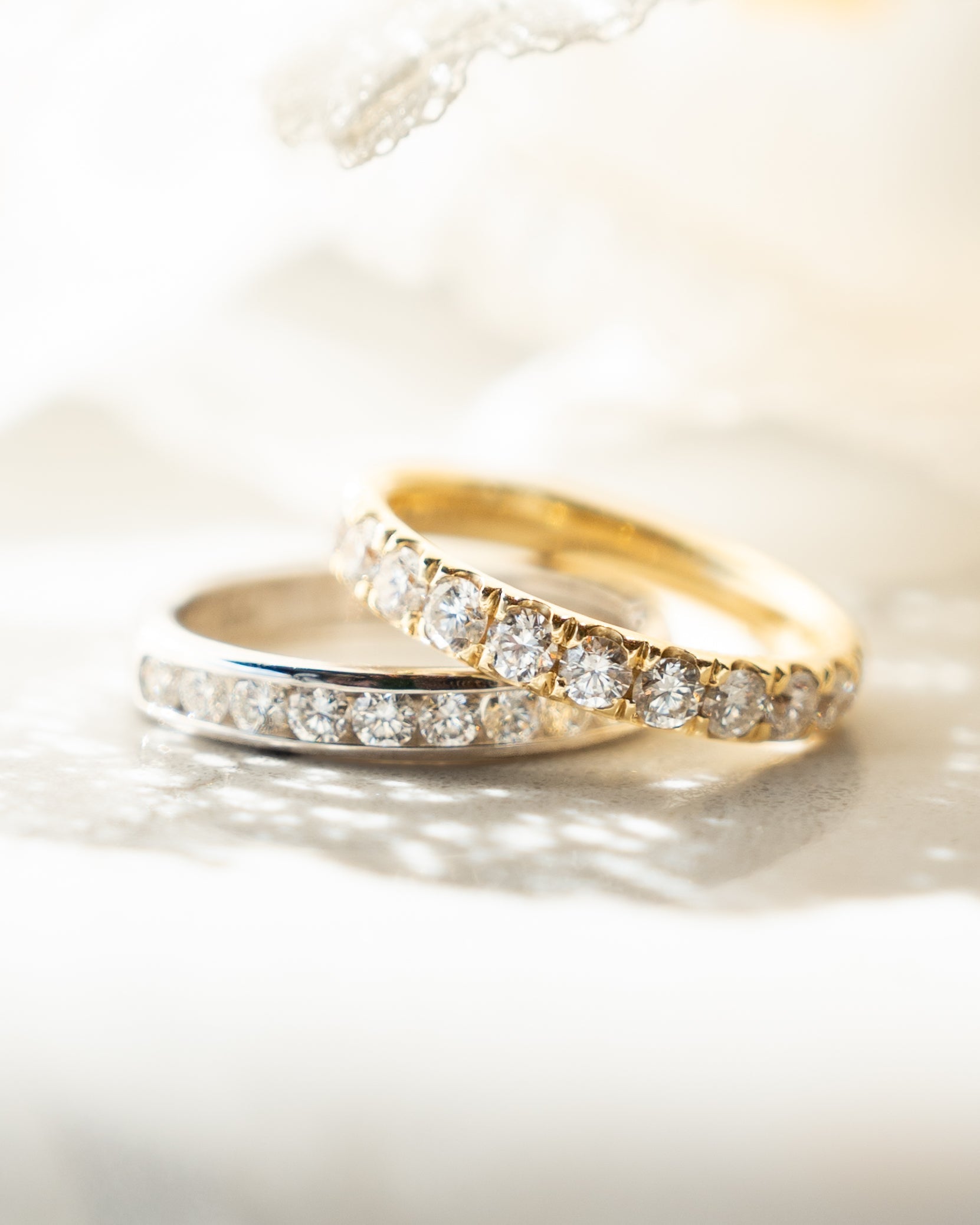 Half-Eternity Wedding Bands – Filigree Jewelers