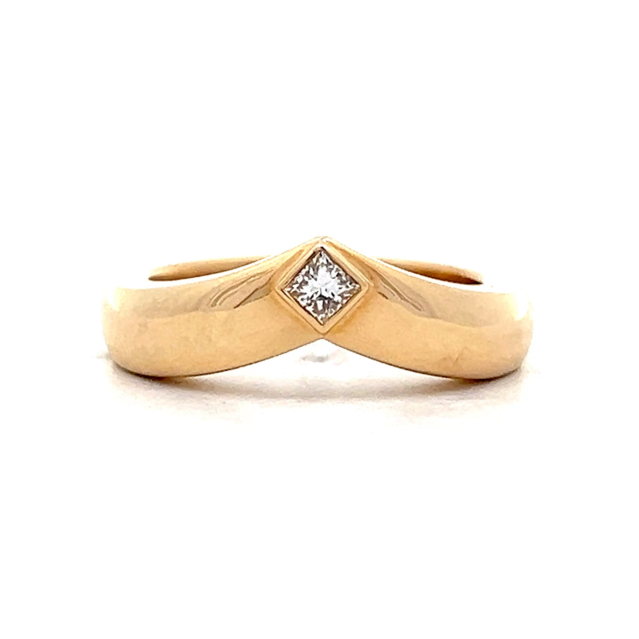 .15 Cartier Triandre Diamond Stacking Ring in 18k – Filigree Jewelers