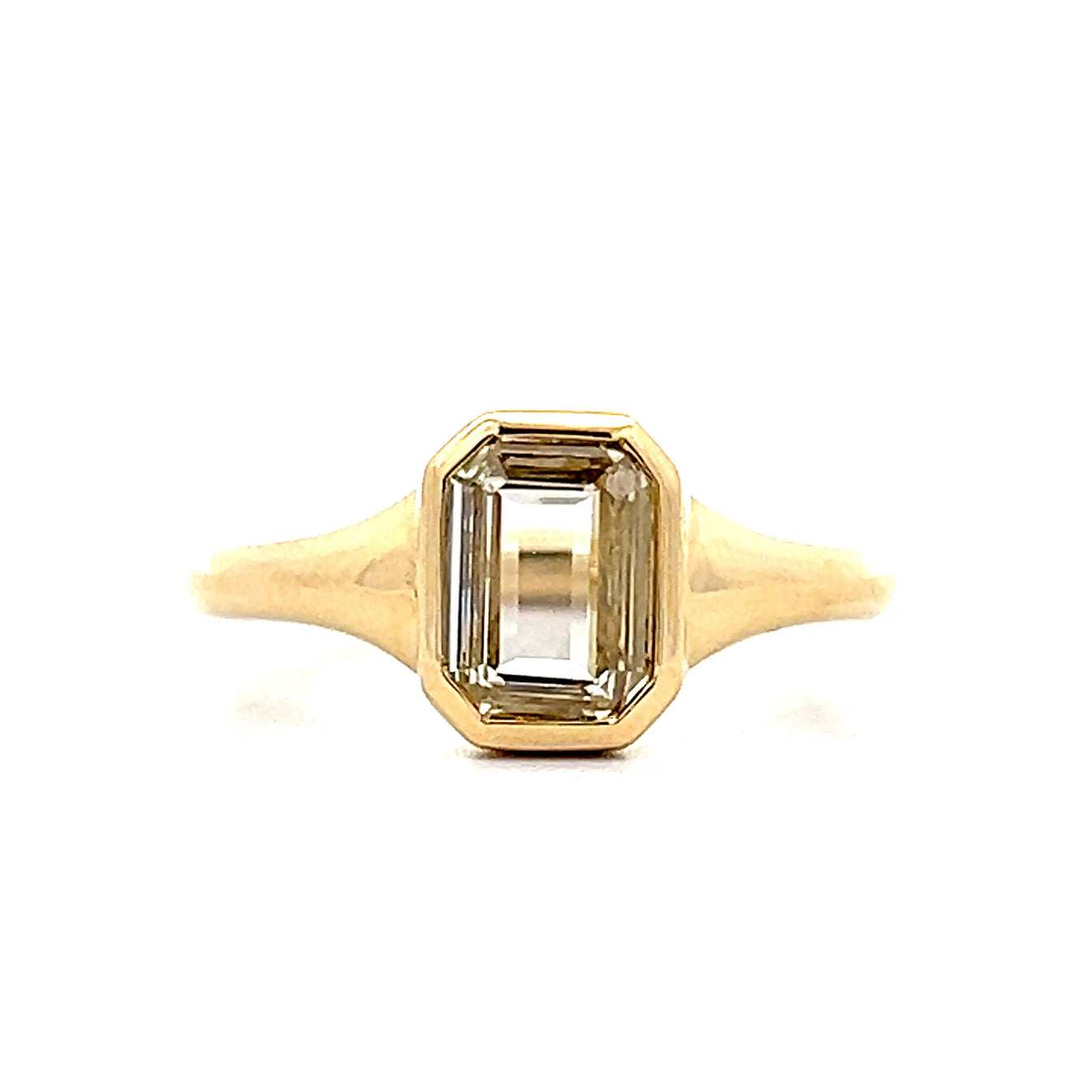 1.01 Portrait Cut Diamond Engagement Ring in 14k – Filigree Jewelers