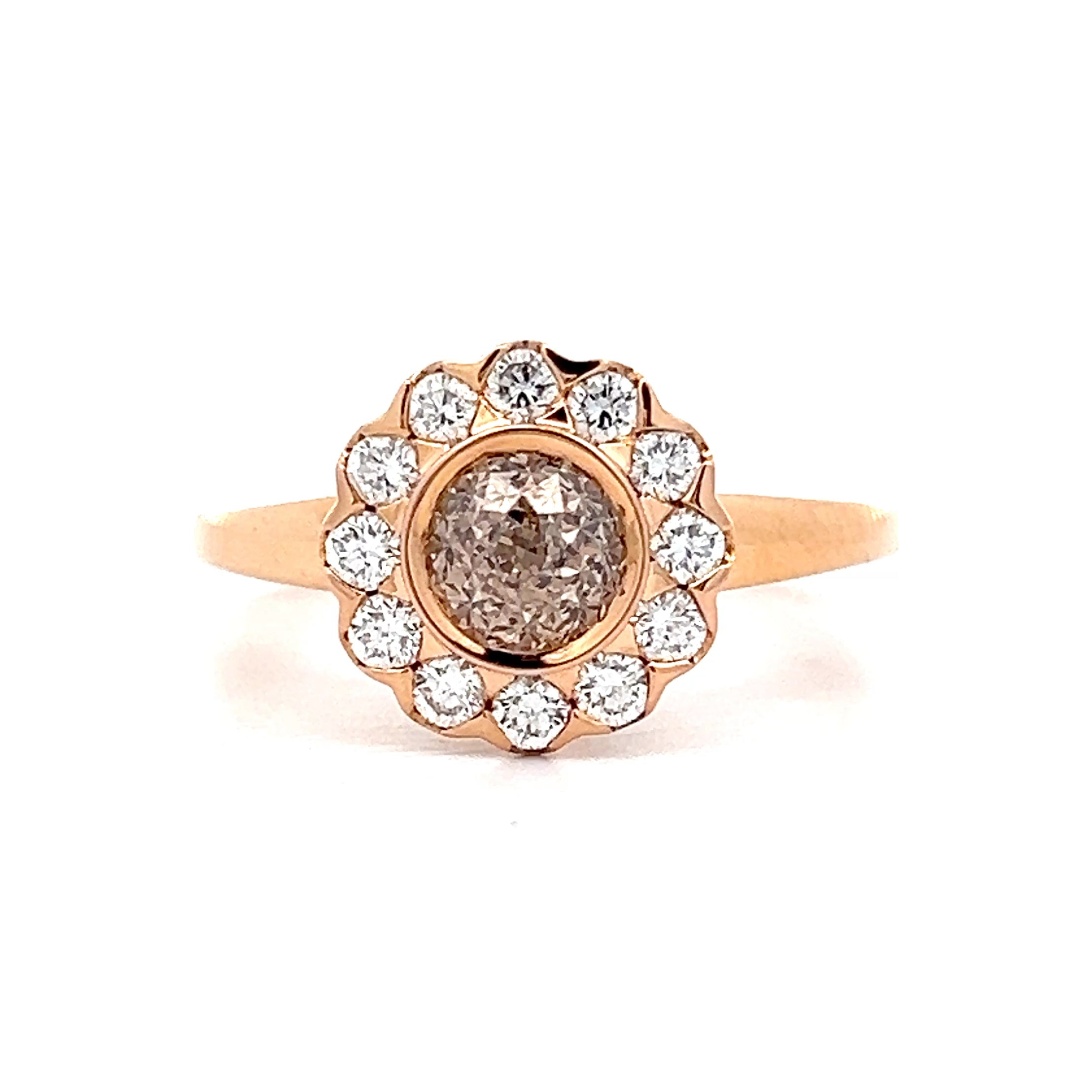 1.02 Crown of Light Diamond Engagement Ring in 18k – Filigree Jewelers