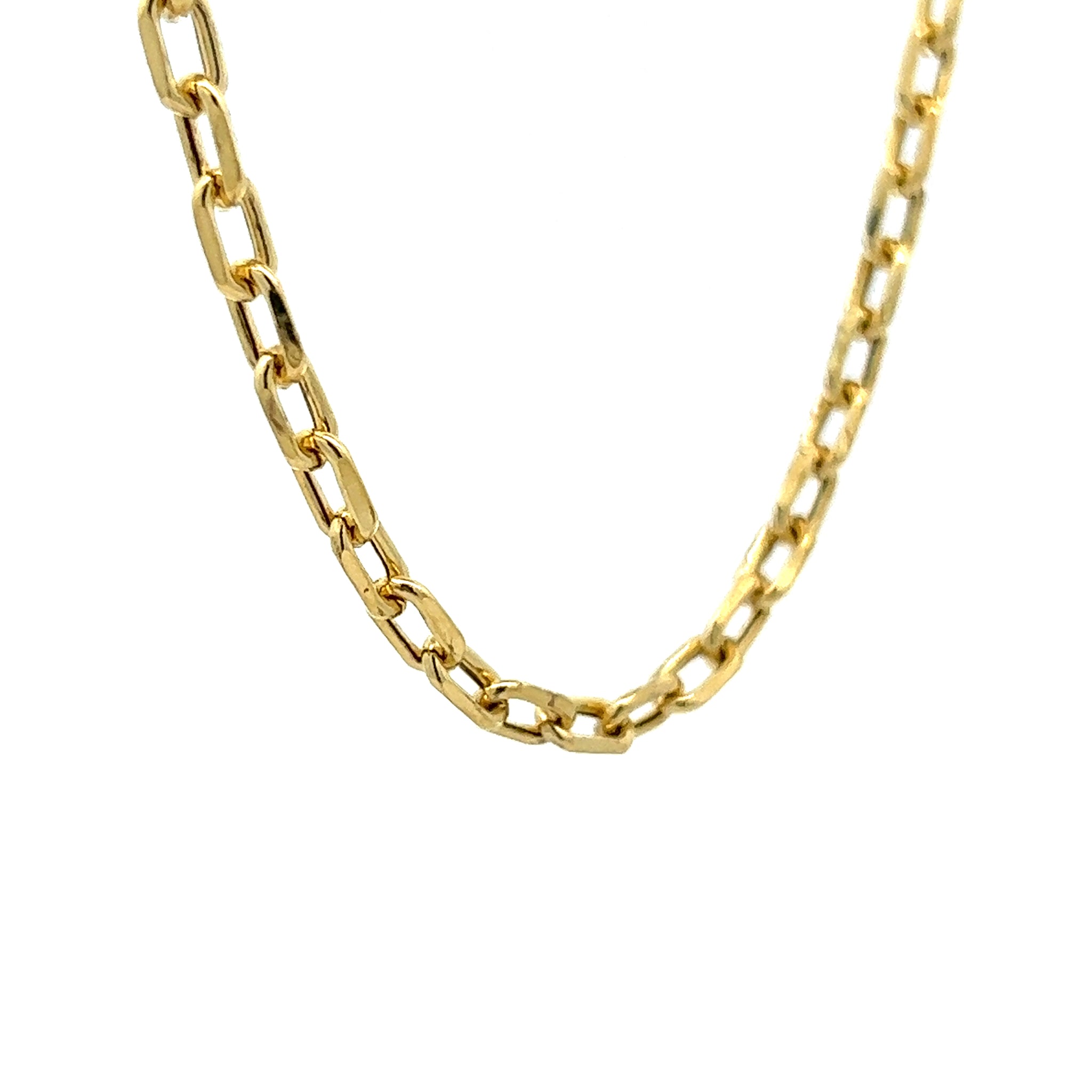 17" Large Cable Chain Necklace in 14k Yellow Gold – Filigree Jewelers