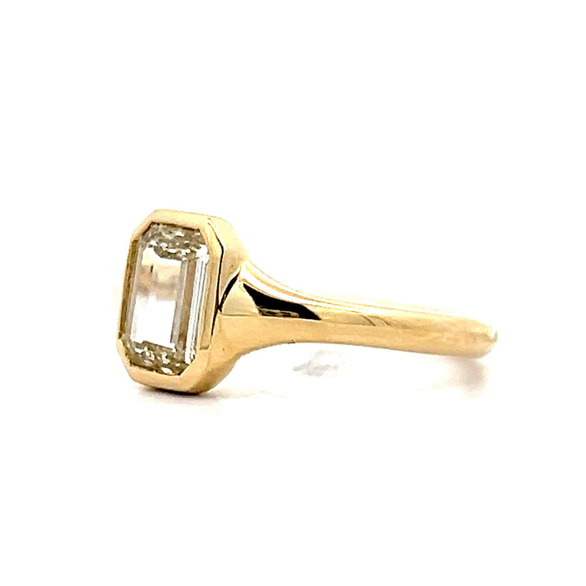1.01 Portrait Cut Diamond Engagement Ring in 14k – Filigree Jewelers