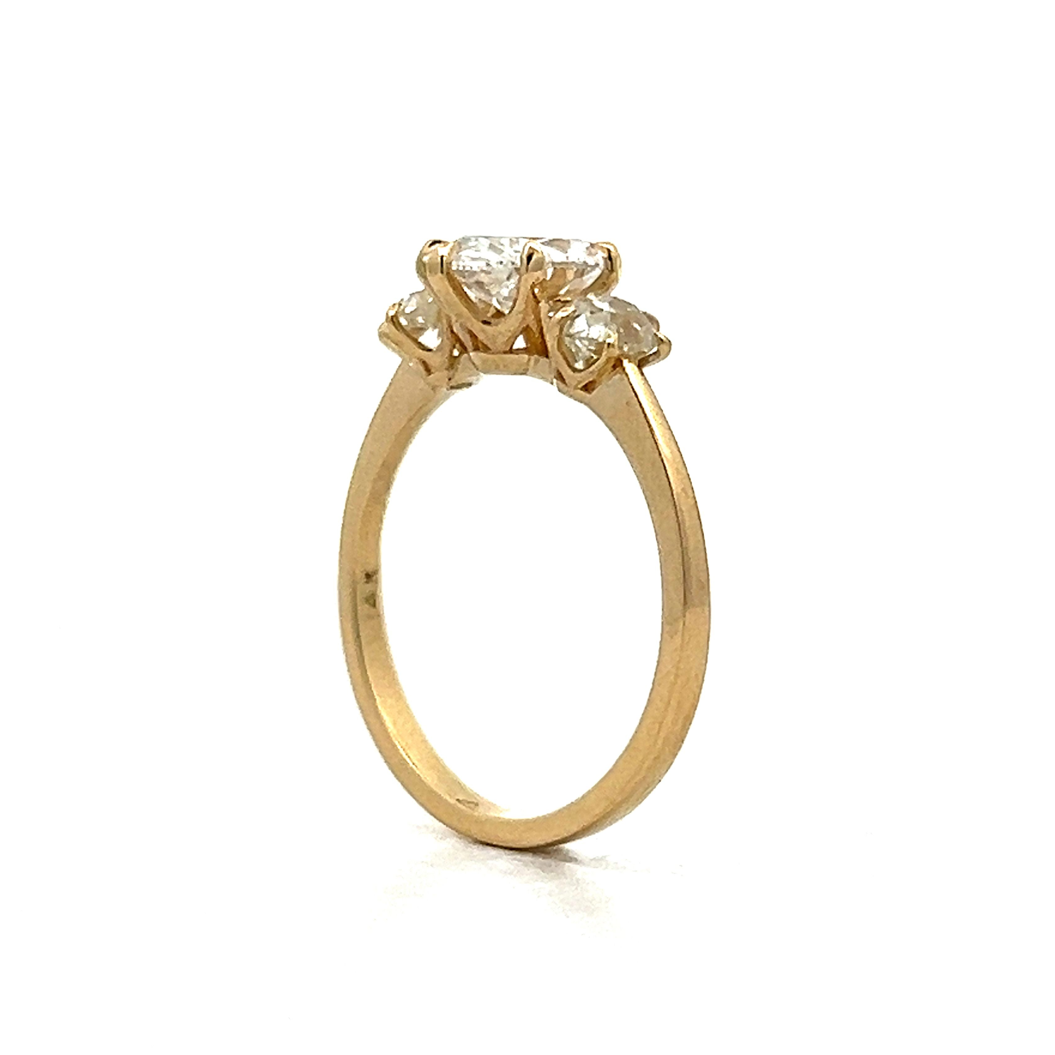 Three Stone Engagement Rings – Filigree Jewelers