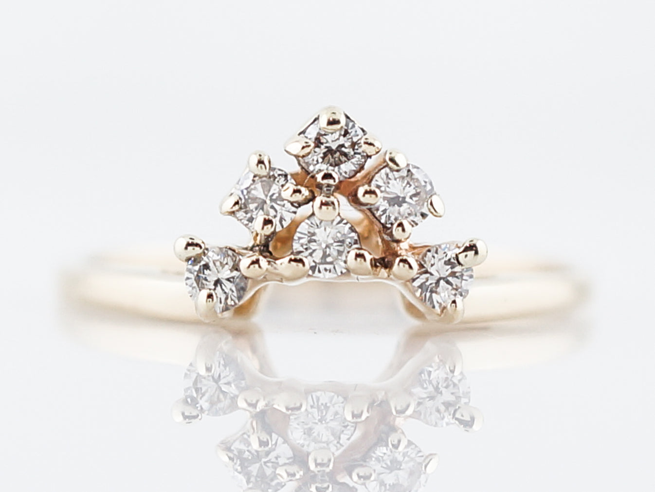 Vintage Ring Guards Retro .36 Round Brilliant Cut Diamonds – Filigree ...